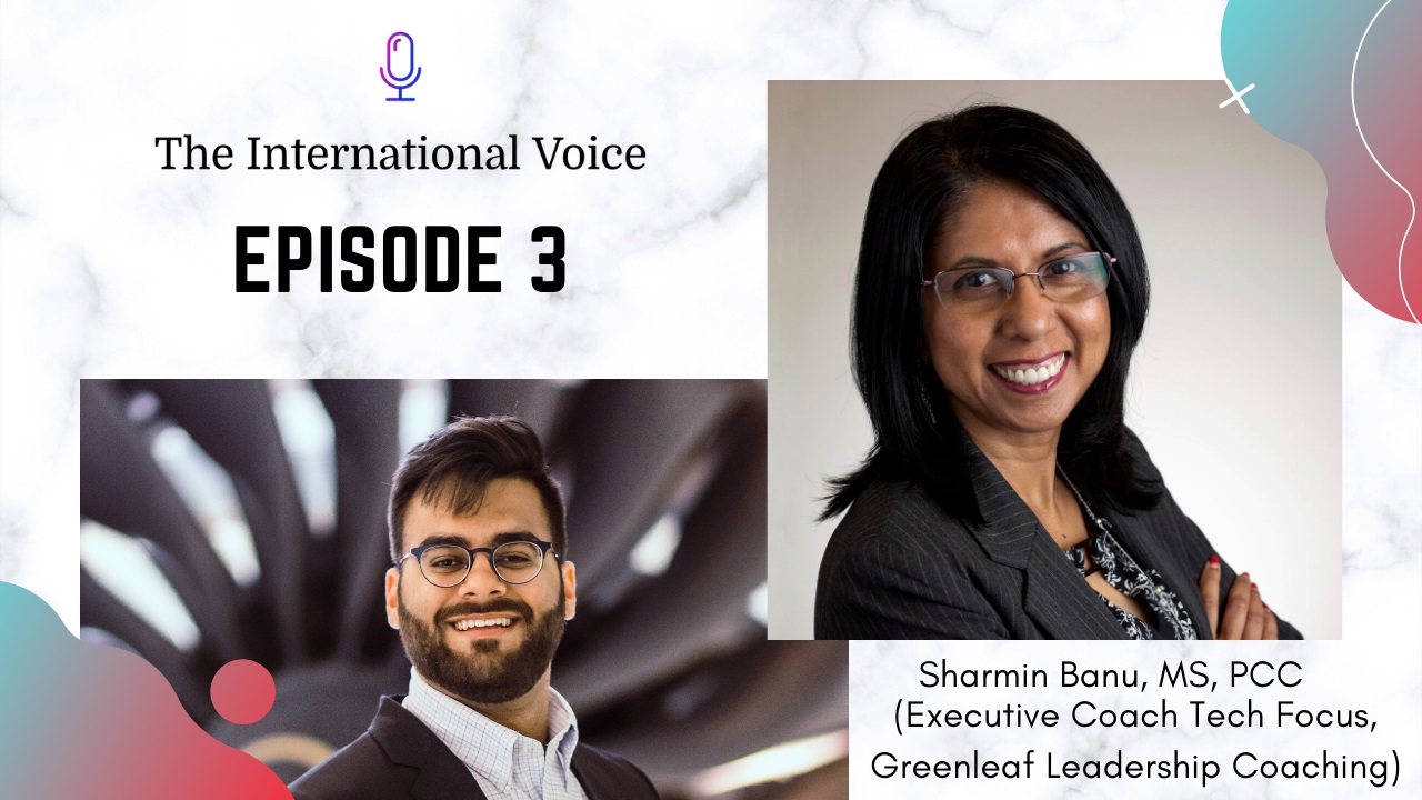 My Interview with The International Voice - Greenleaf Leadership Coaching